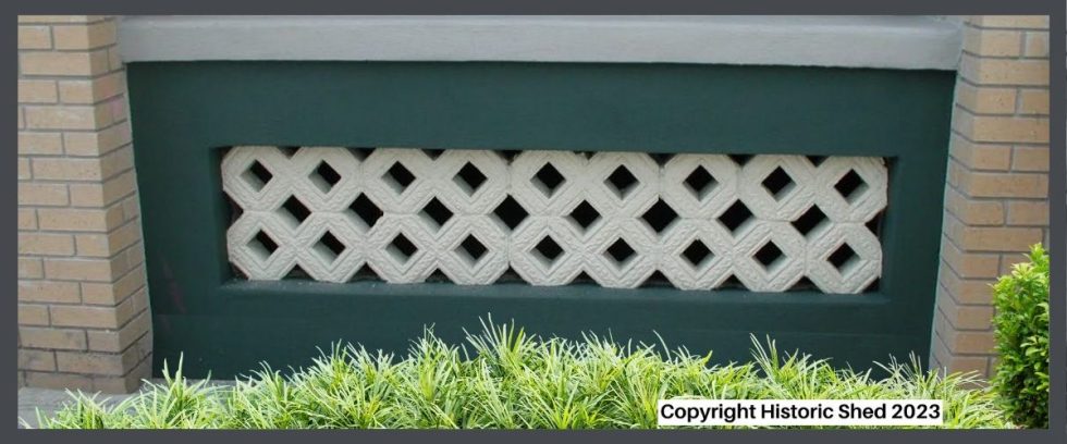 FUN WITH BUNGALOW FOUNDATION LATTICE - Bungalows 101