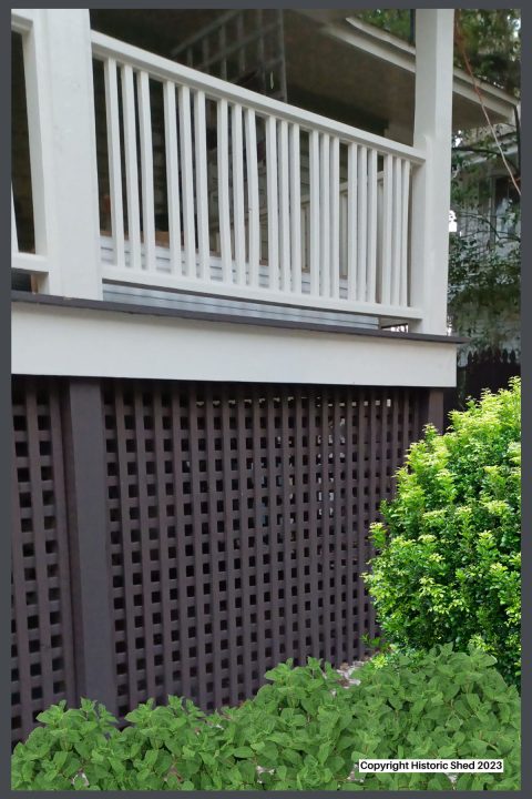 FUN WITH BUNGALOW FOUNDATION LATTICE - Bungalows 101